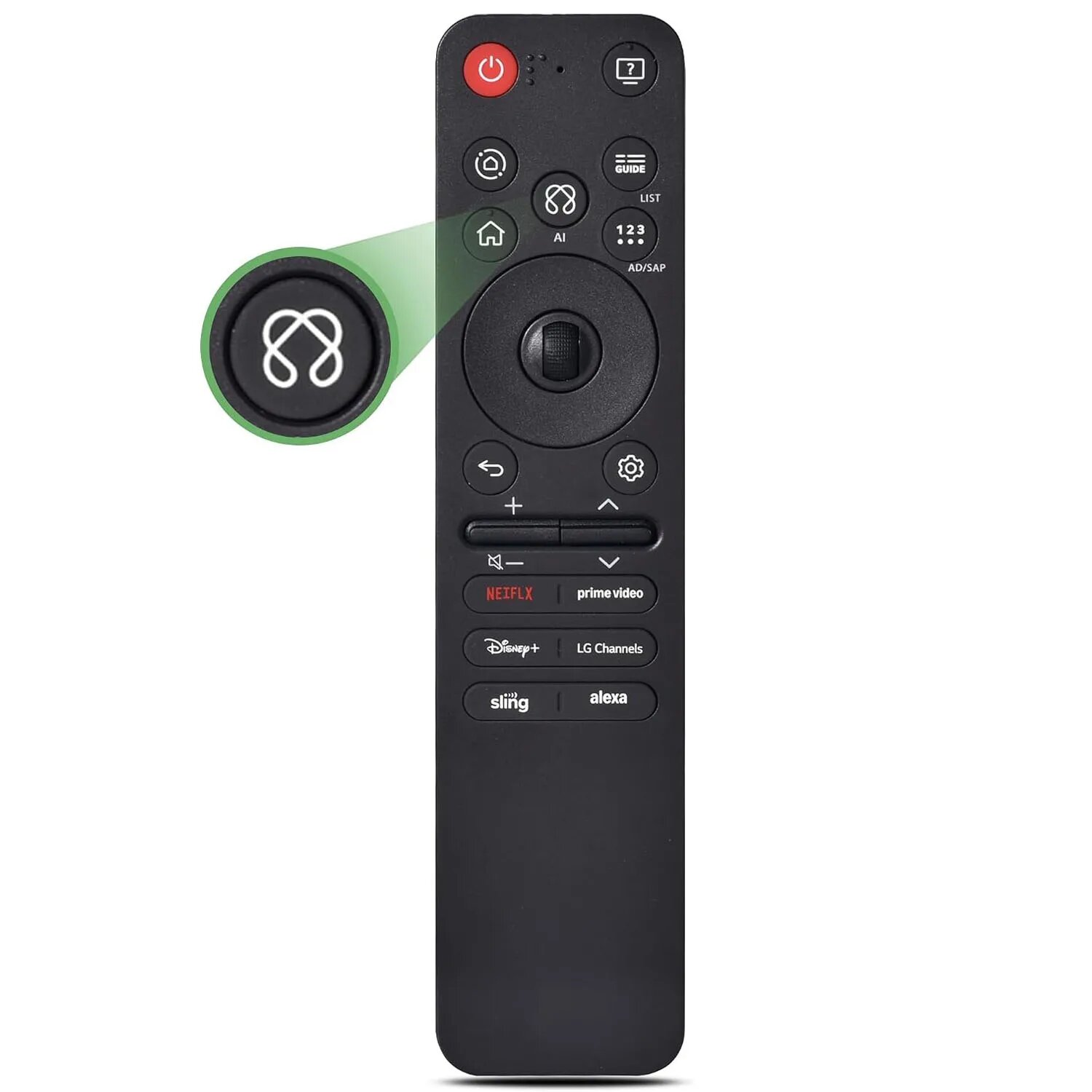 Пульт дистанционного управления AI Voice Magic для LG Smart TV