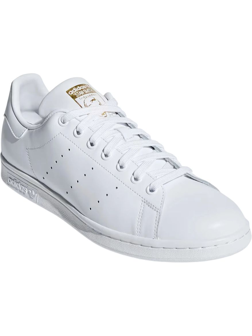 Кеды adidas Stan Smith, полнота F (EU)/ на среднюю стопу, размер 9 UK, белый — фото 1