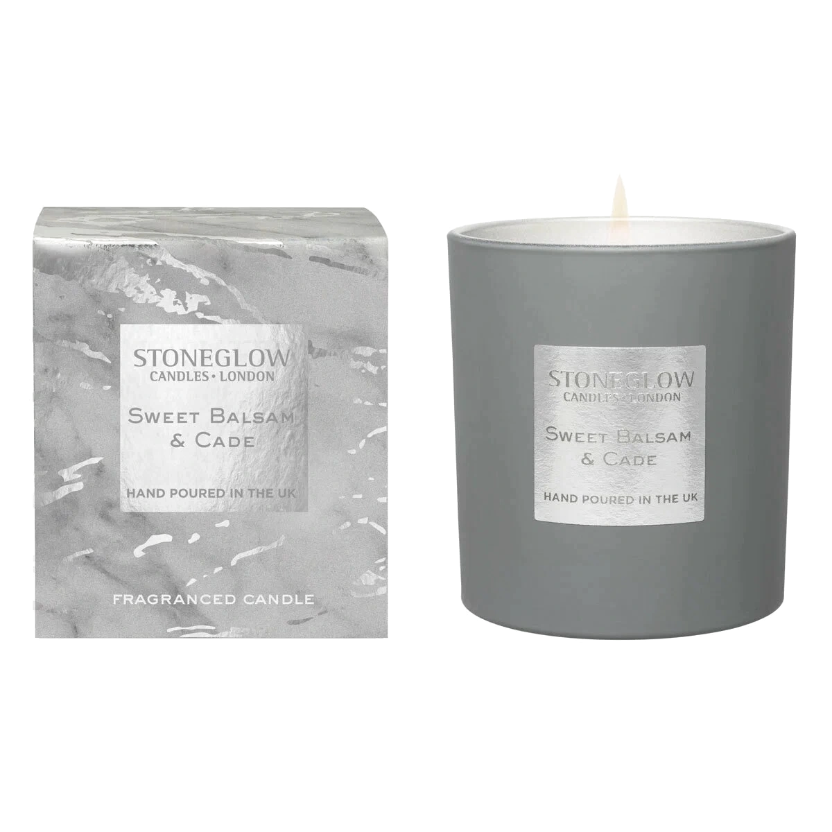 Свеча для помещений Стоунглоу Сладкий Бальзам и Каде 220 гр - Stoneglow Sweet Cade Balsam