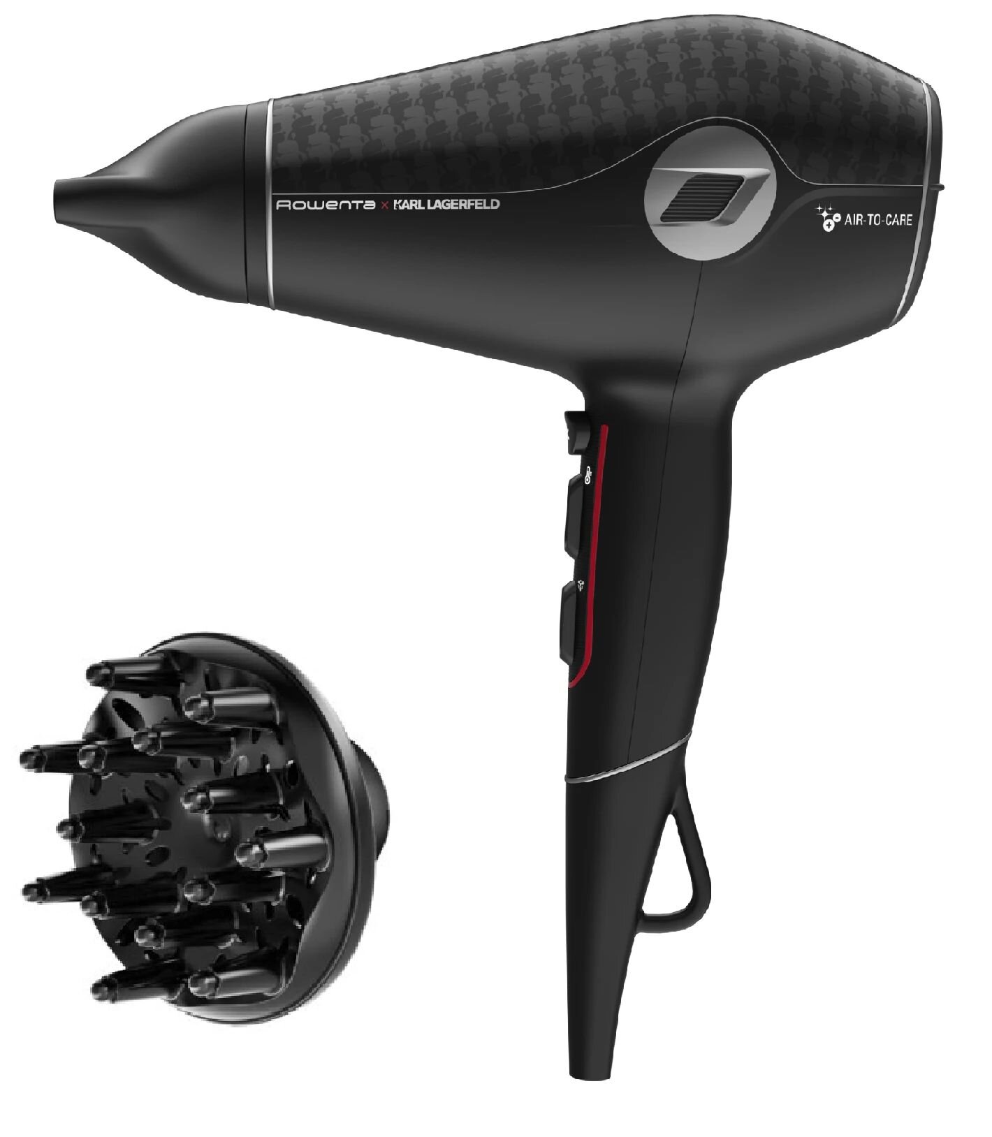 Фен Rowenta CV613LF0 Glow Addict, 2400Вт, 3 темпер