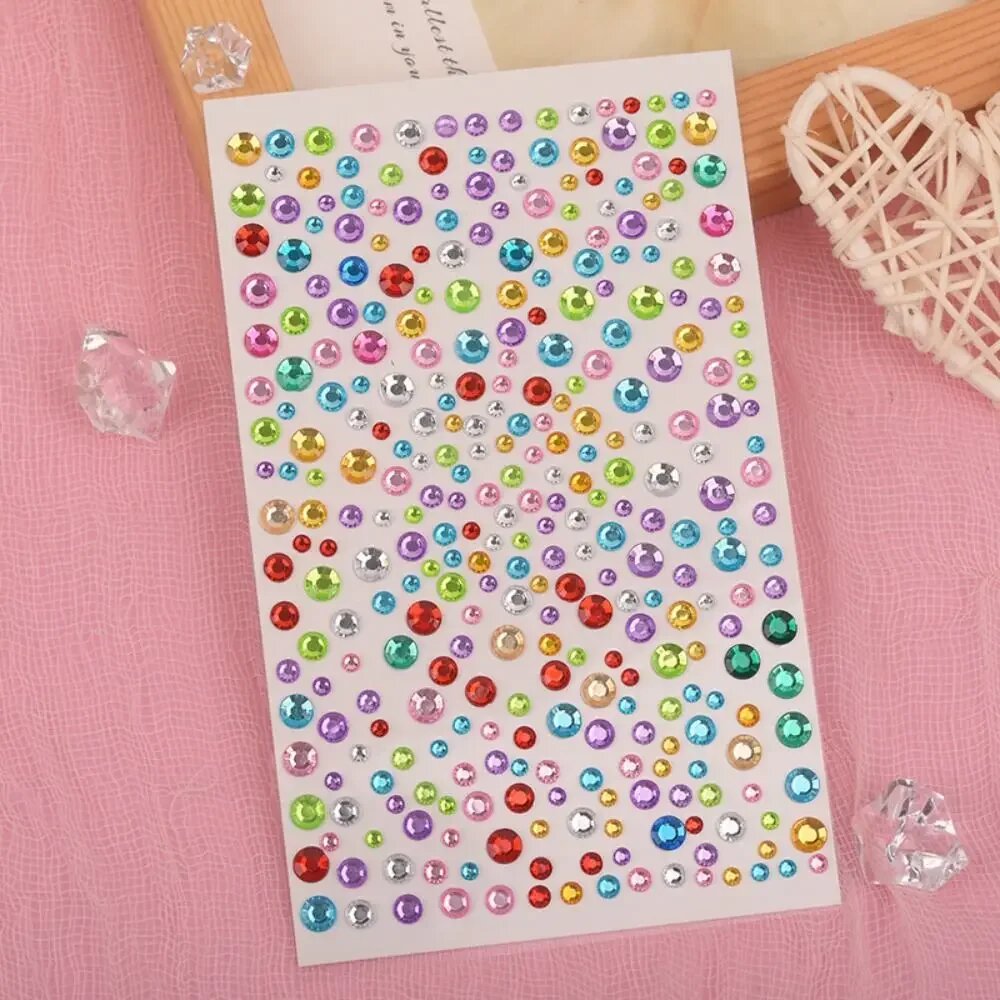 3D наклейки для лица Swarovski