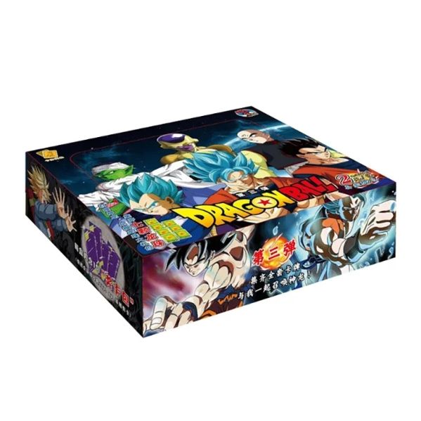 Kayou Карточки Dragon Ball с Сон Гоку, коллекционные карты из картона, для детей от 6 лет, 1 коробка, редкие лимитированные карты Flash