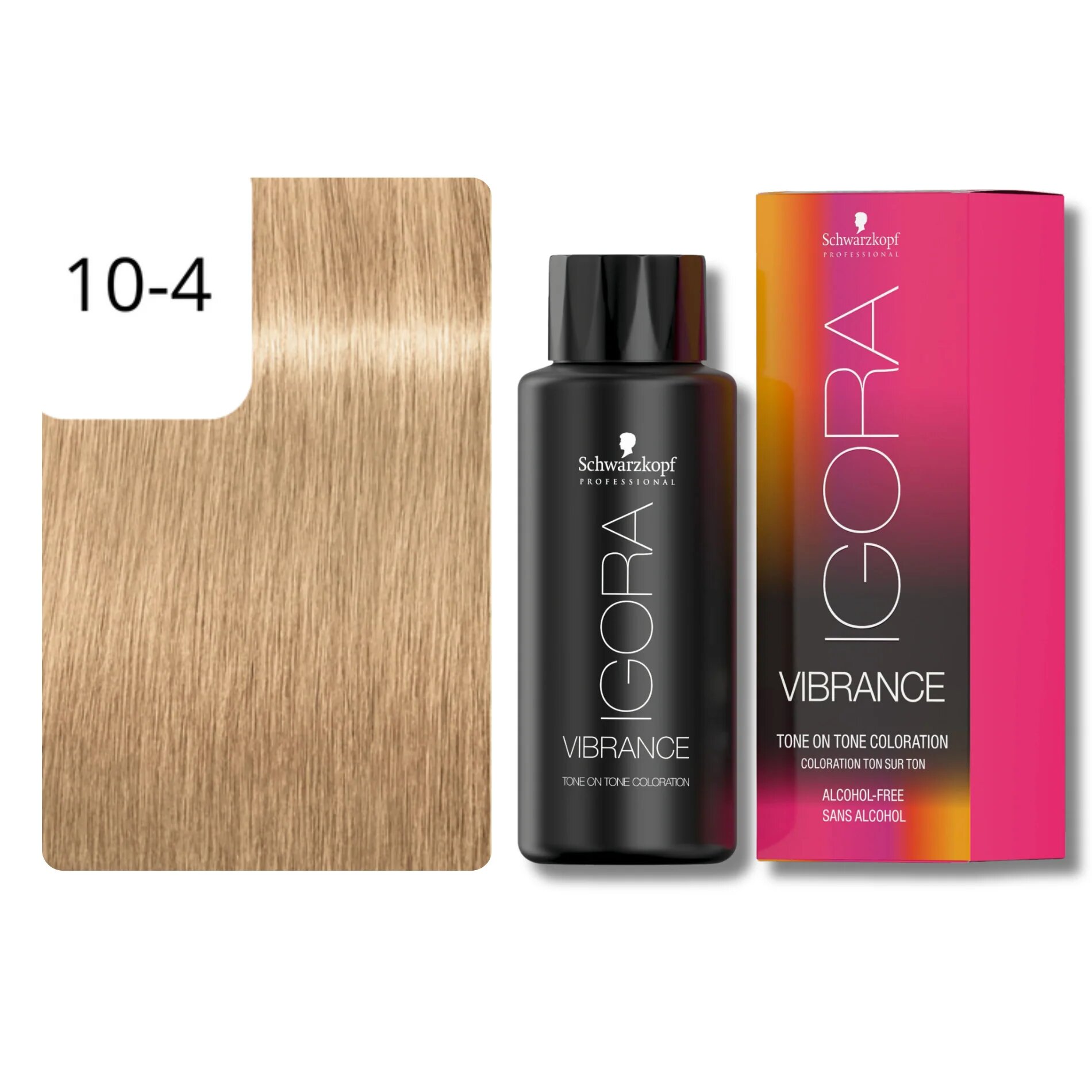 Schwarzkopf IGORA Vibrance 10-4 Экстрасветлый Блондин бежевый экстра Краска для волос 60 мл