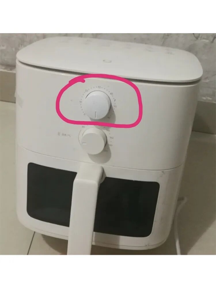 Подходит для аксессуаров с регулировкой времени работы аэрофритюрницы Xiaomi air fryer N1 может заменить аксессуары для утолщения ручки