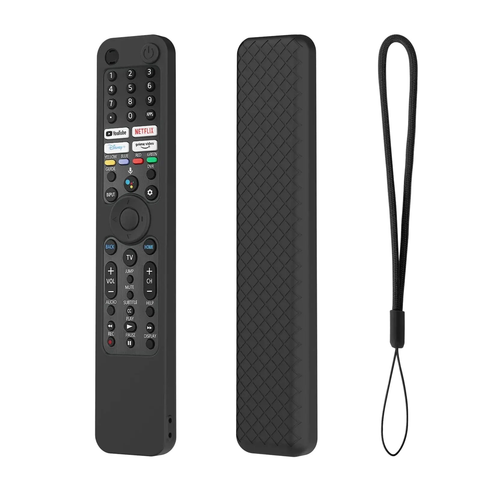 Силиконовый чехол для пульта Sony Black