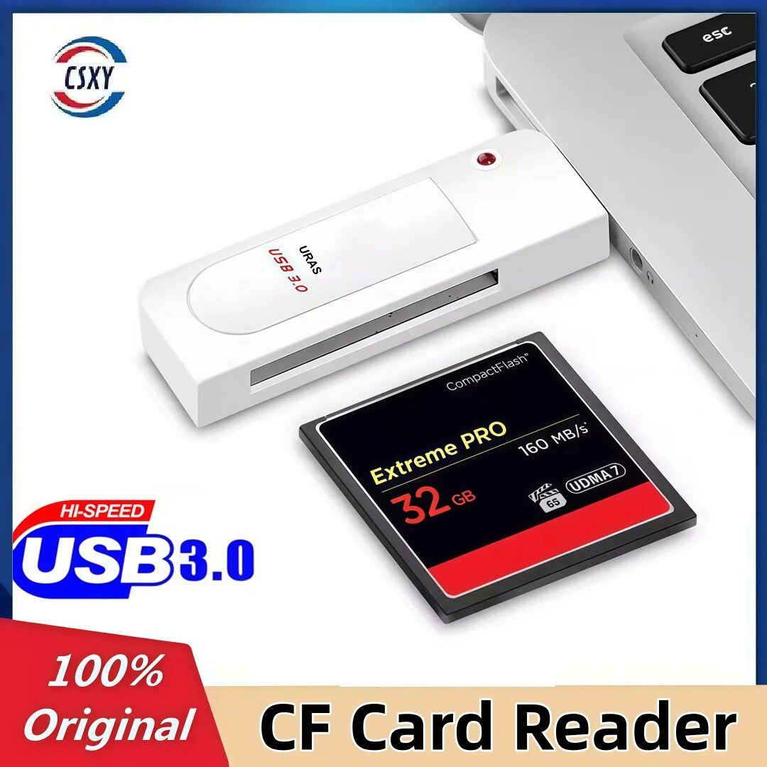 Uras USB 3.0 CF кардридер