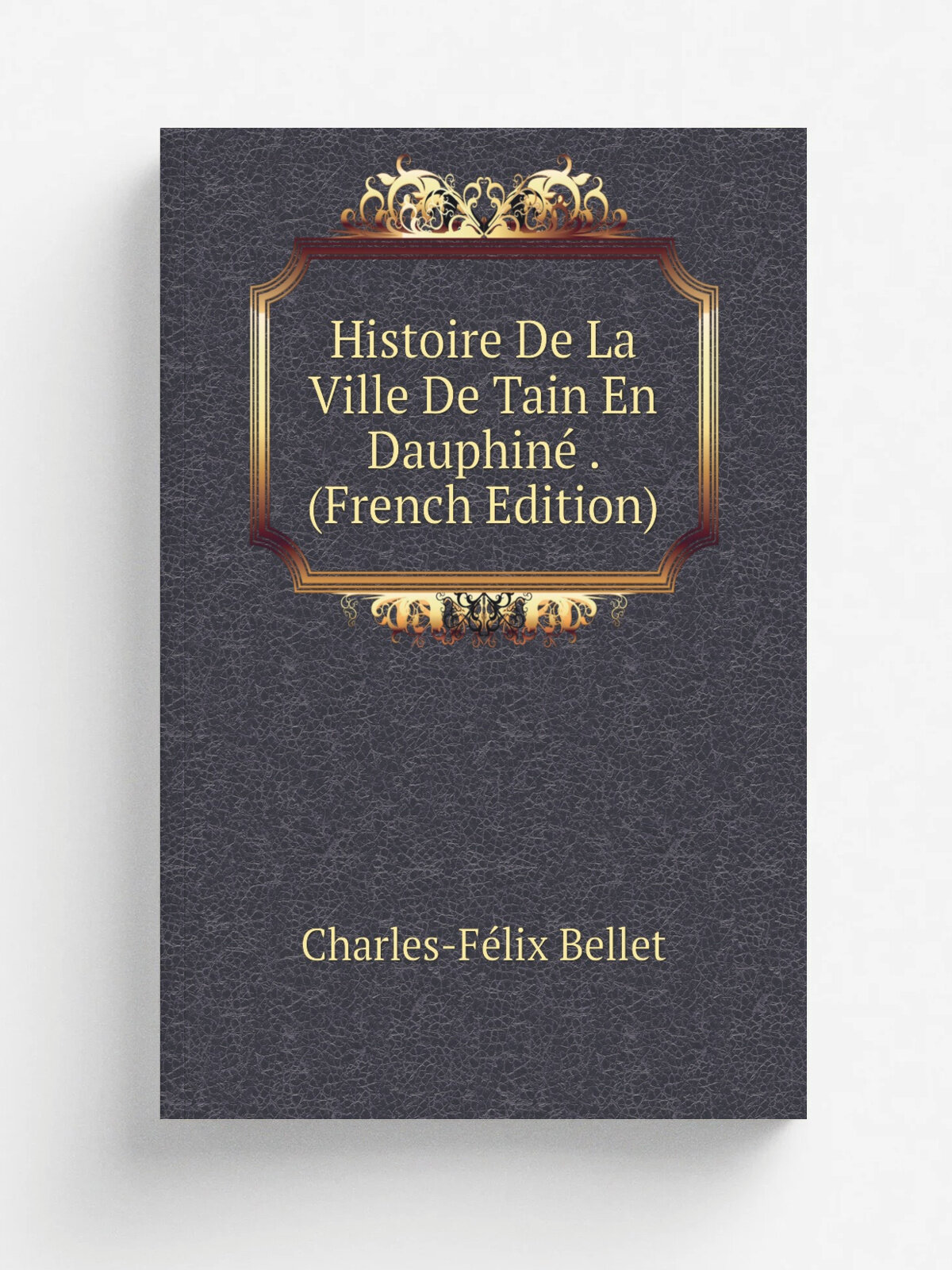Histoire De La Ville De Tain En Dauphin. . (French Edition) | Charles-F. lix Bellet | Репринт