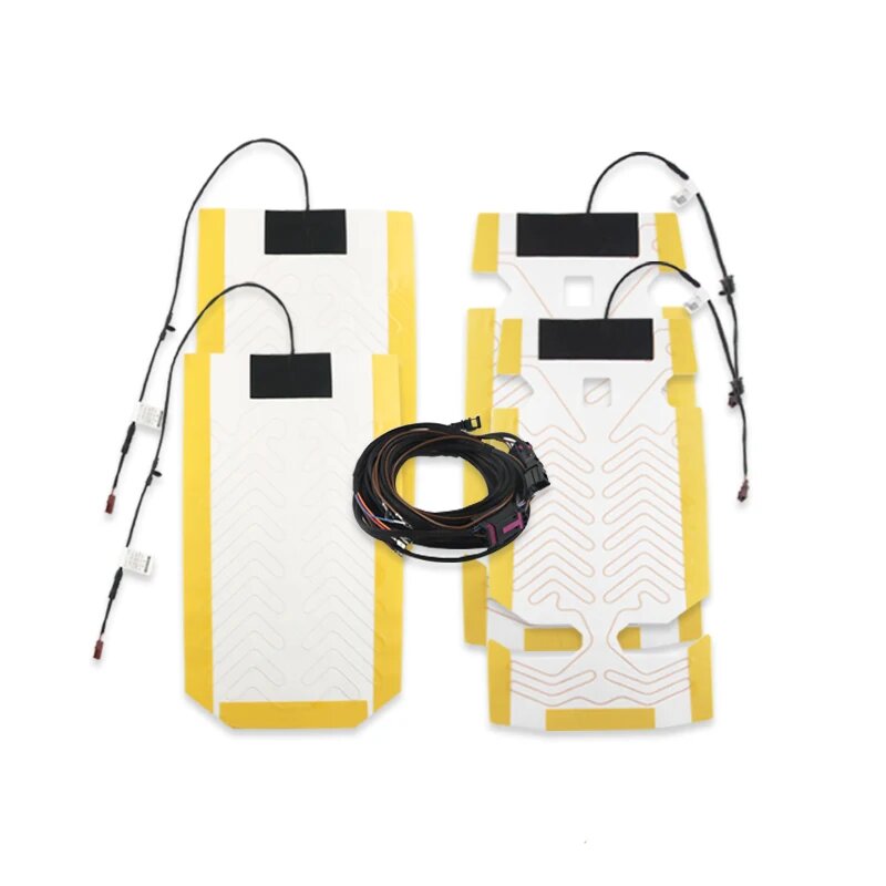 4 шт. 1 комплект, грелка для автомобильного сиденья с подогревом для VW Golf 7 Passat Pad and cable