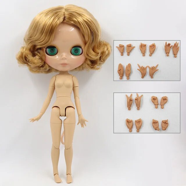 DBS Blyth Doll 1/6 кукла 30 см naked doll6