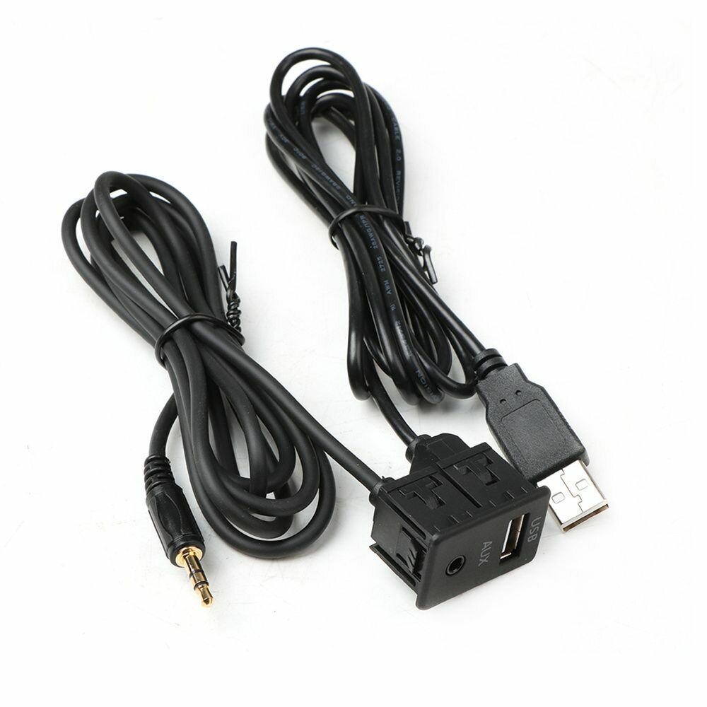 AUX USB порт удлинитель 150см для авто