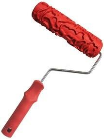 Декоративный Жесткий Резиновый Валик лава Stmdecor EG321T 18см.