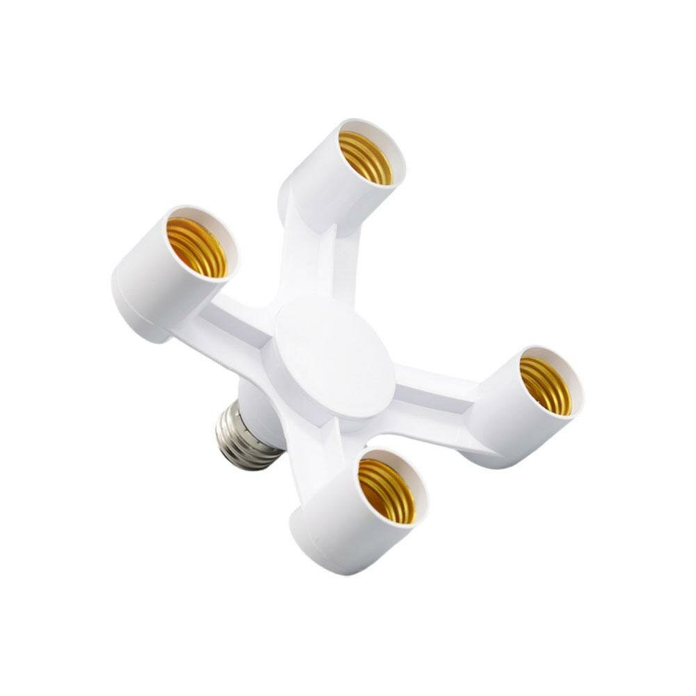 Цокольный разветвитель для патрона Е27 на 4/5/6 гнезд