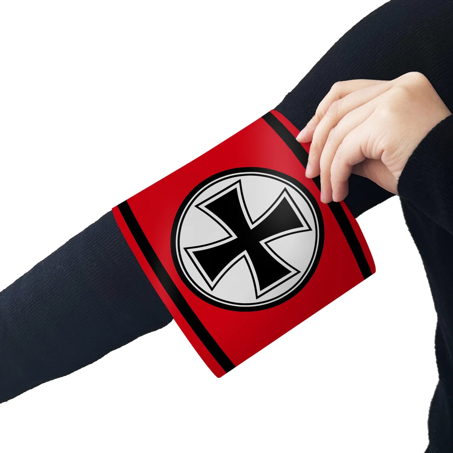 Немецкий значок для косплея Красный, 2- with pin