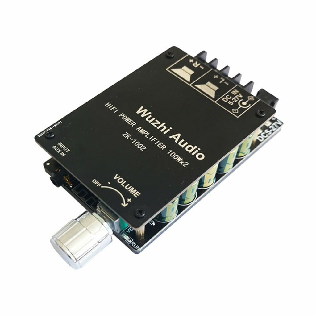 Комплект для сборки, ZK-1002 100WX2 HIFI версия Bluetooth усилитель