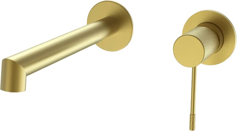 Смеситель для раковины Vincea Desire VBFW-1D1BG встраиваемый, скрытого монтажа, золотой, из латуни