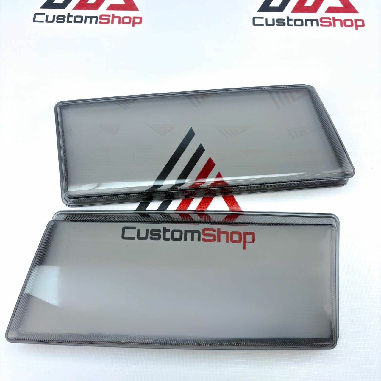 Гладкие тонированные стекла (пластиковые) передних фар ВАЗ 2110 / 2111 / 2112 Bosch