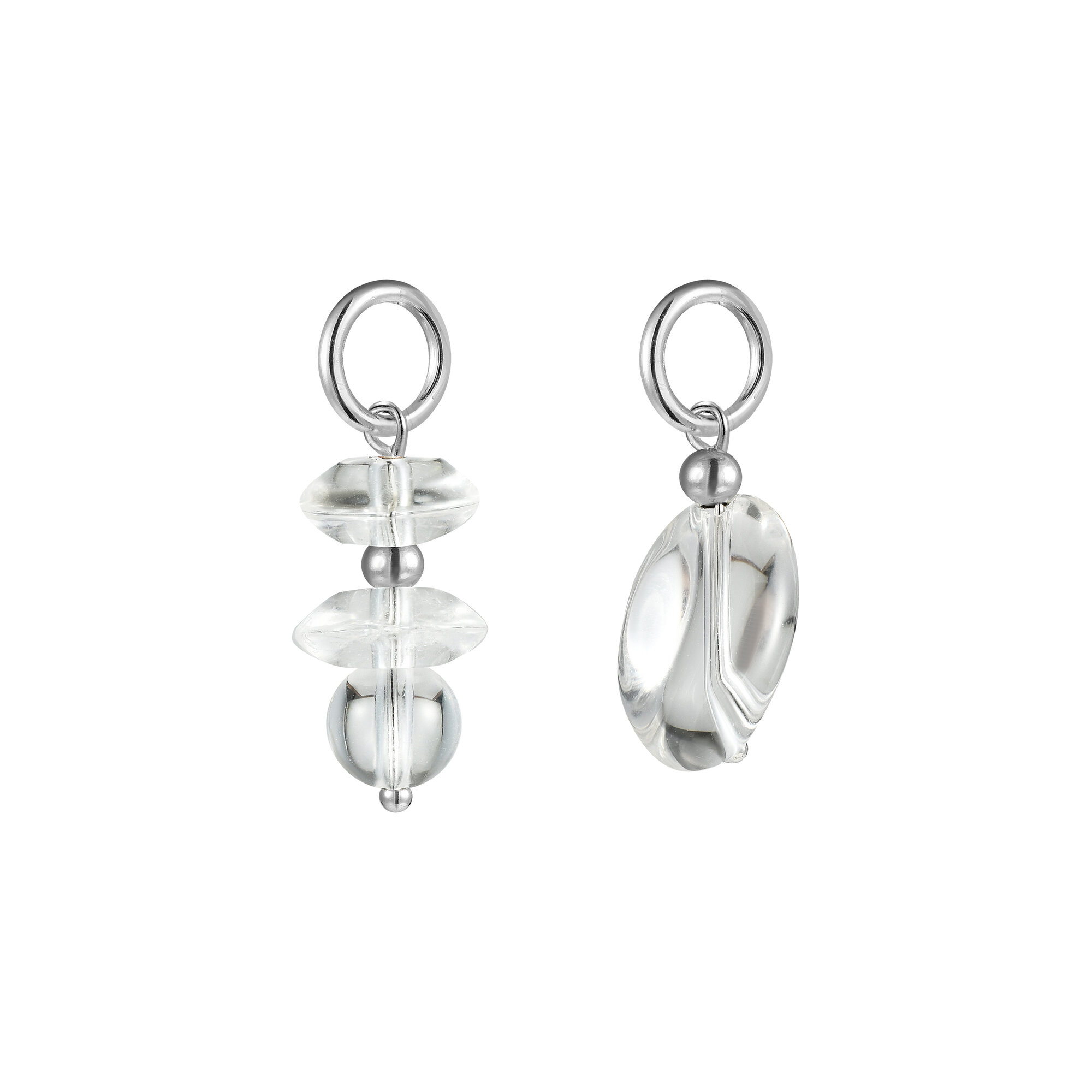 Подвеска для серег, горный хрусталь