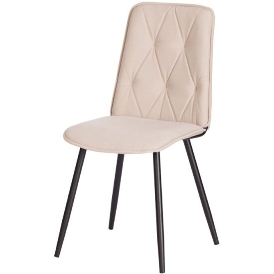 Стул Комус Мебель FRANK велюр, 47х54х86, бежевый