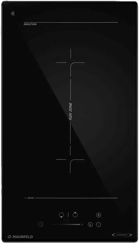 Варочная панель индукционная Maunfeld AVI3028SFBK, черный