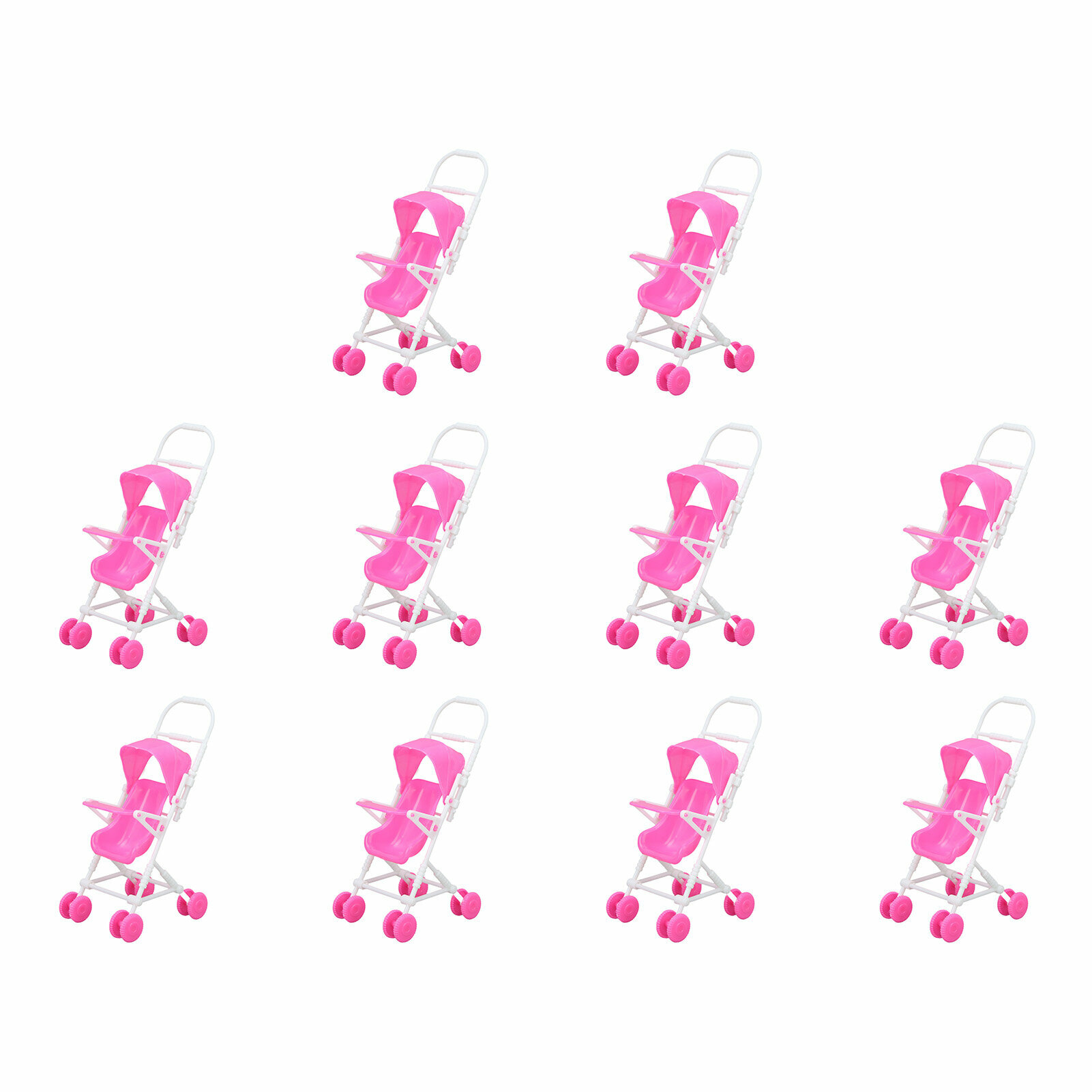 10 компл. миниатюрная кукольная коляска DIY моделирование высокодетализированная мебель для детской комнаты кукольный домик детская коляска L