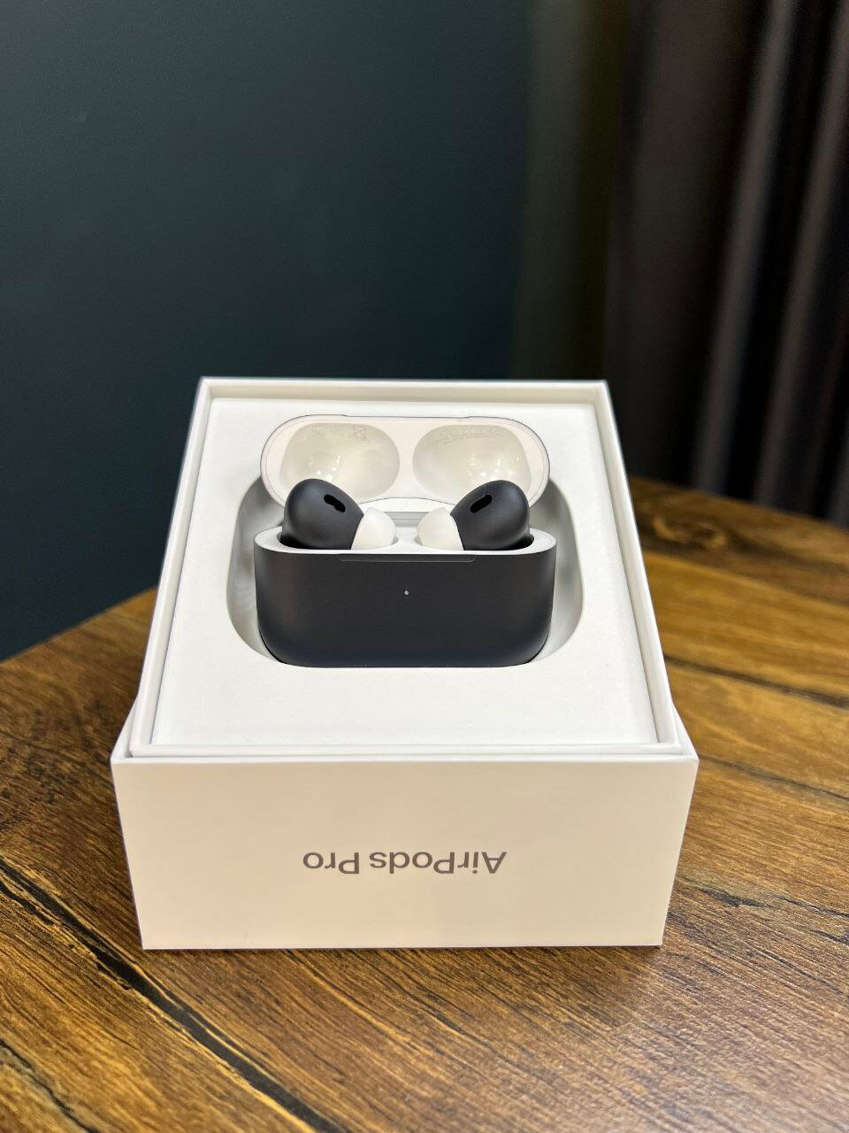 Наушники AirPods Pro 2 Color Type-C (2023) Темно-Серая Умбра матовый (Ral_7022)