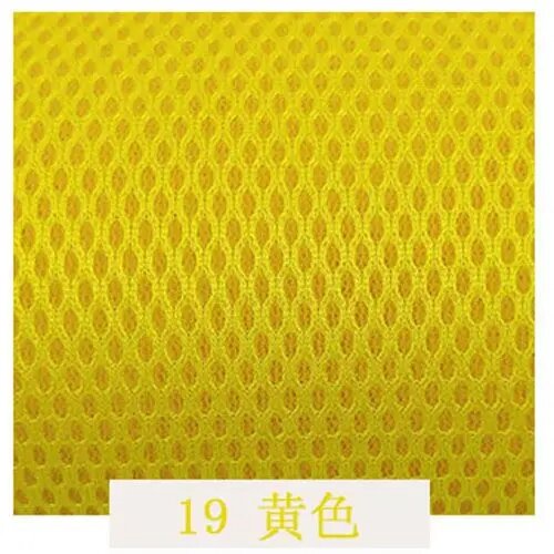 3D дышащая сетчатая ткань из полиэстера 1,4 м Желтый, 19 yellow