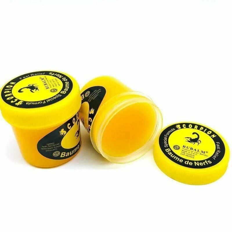 Мазь Скорпиона обезболивающая [охлаждающий гель] [натуральные экстракты] для суставов и мышц с ментолом и арникой быстры