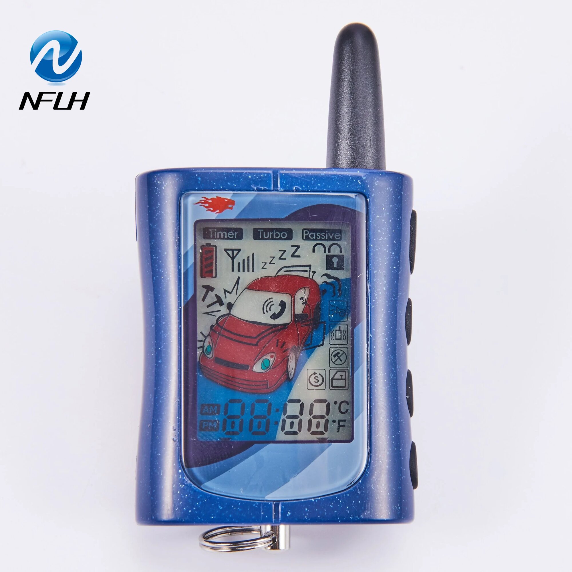 NFLH MA ЖК-пульт дистанционного управления, совместимый с Scher-Khan Magicar A ЖК-брелок, двусторонняя Автомобильная противоугонная система