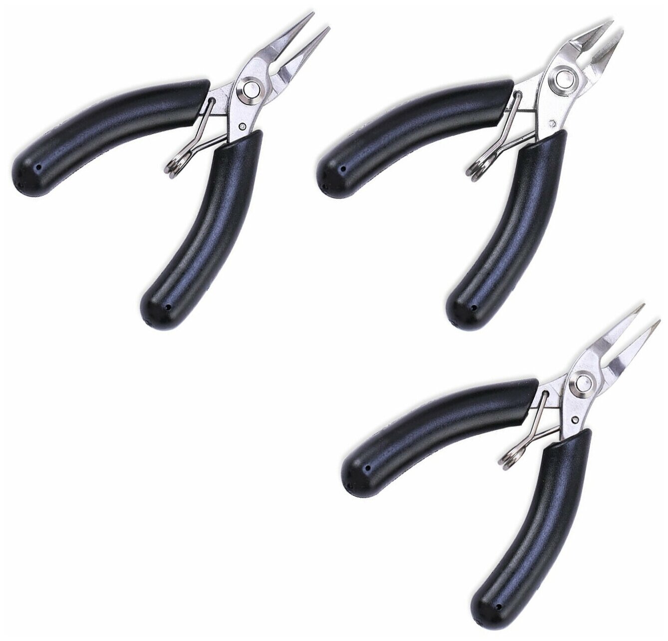 Набор инструментов для создания украшений, Кусачки, Круглогубцы, Плоскогубцы, 3 в 1