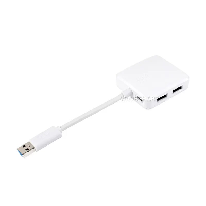 Концентратор Raspberry Pi USB 3.0, 4-портовый понижающий USB Type-A, передача данных, скорость до 5 Гбит/с, концентратор расширения