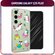 Чехол на Samsung Galaxy S25 Plus / Самсунг S25 Плюс с принтом "Единороги в отпус...