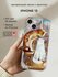 Чехол на Apple iPhone 15 / Айфон 15 с принтом "Влюбленные котики 1"