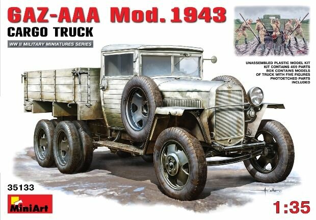 35133 Грузовик ГАЗ-ААА мод. 1943 г.