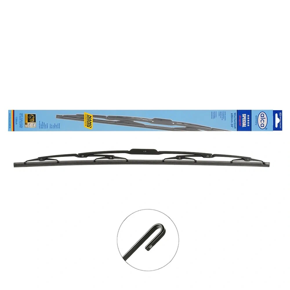 Щетка стеклоочистителя ALCA SPECIAL 114000 каркасная 600 мм