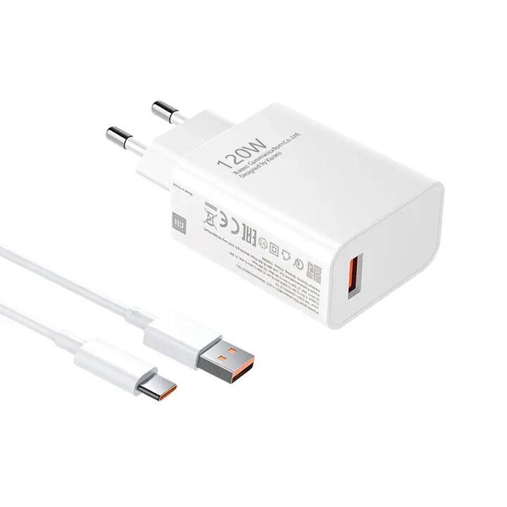 Оригинальное зарядное устройство Xiaomi 120 Вт, 67 Вт, 33 Вт, зарядное 120W add 6Adata line