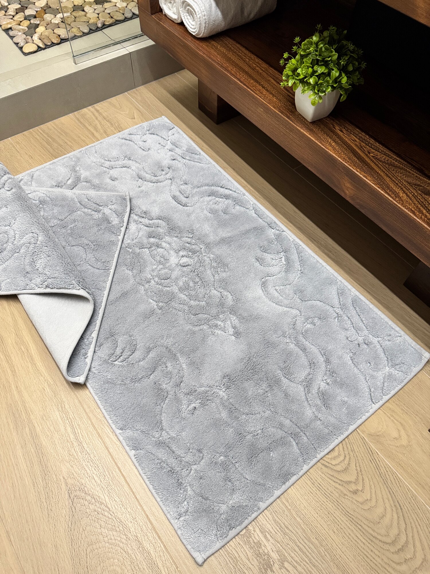 Коврики Natali's Carpets для ванной и туалета комплект 2шт, 60х100/50х60 см Турция