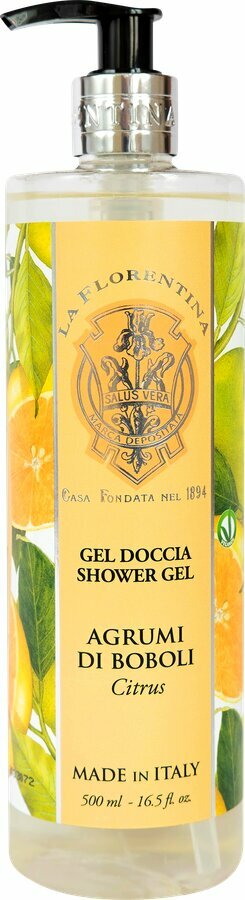 Гель для душа LA FLORENTINA Цитрус, 500мл