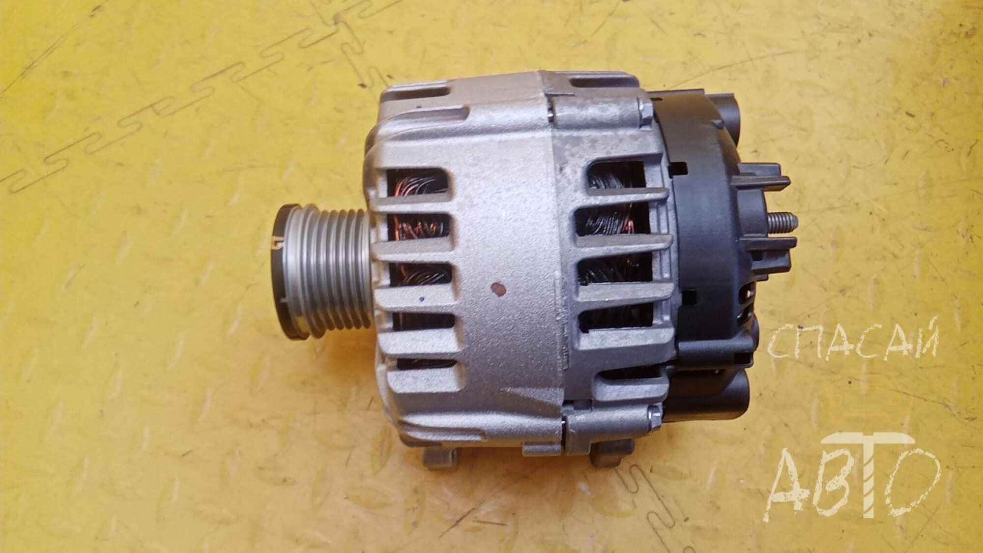 Генератор VAG 04C903026C, для Volkswagen Polo, серый (запчасти и комплектующие)