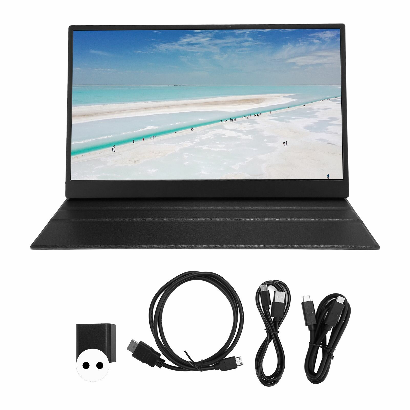 Портативный монитор 17.3" 1080P IPS, HDR, 60 Гц, Type-C/Mini HDMI, для ПК