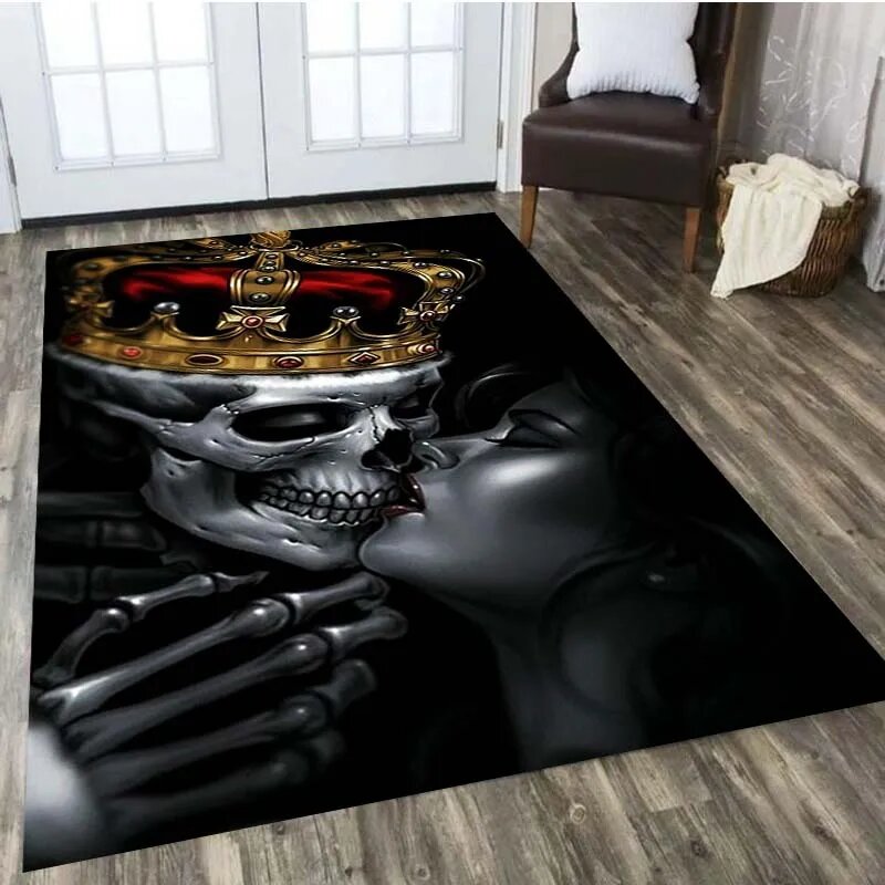 Коврик Skull Terror из полиэстера 80x120cm, 2