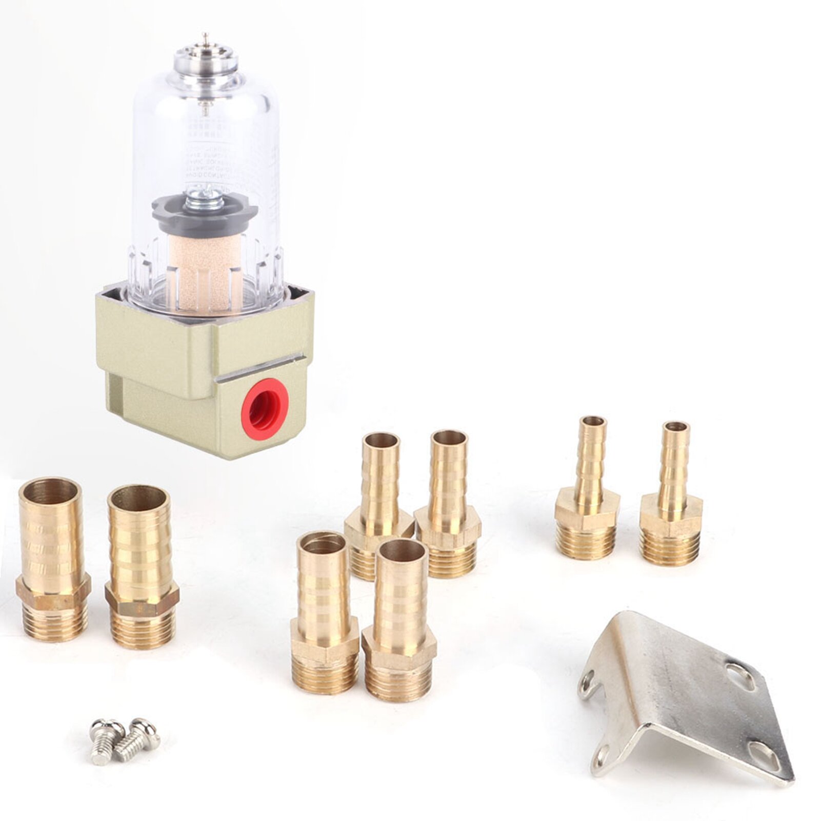 Универсальный маслоотделитель для двигателя автомобиля, маслоуловитель с фильтром и перегородками.