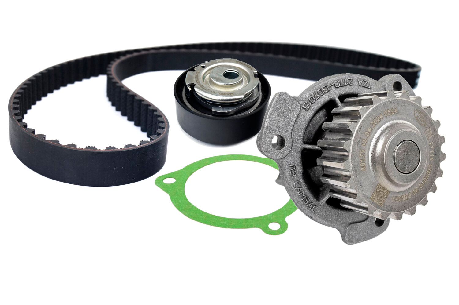 Комплект ремня ГРМ Marel Standart с помпой ТЗА серии Комфорт образца 21116 для 8-клапанных Лада Калина, Калина 2, Гранта, Гранта FL, Приора, Ларгус, Ларгус FL, Веста NG, Датсун