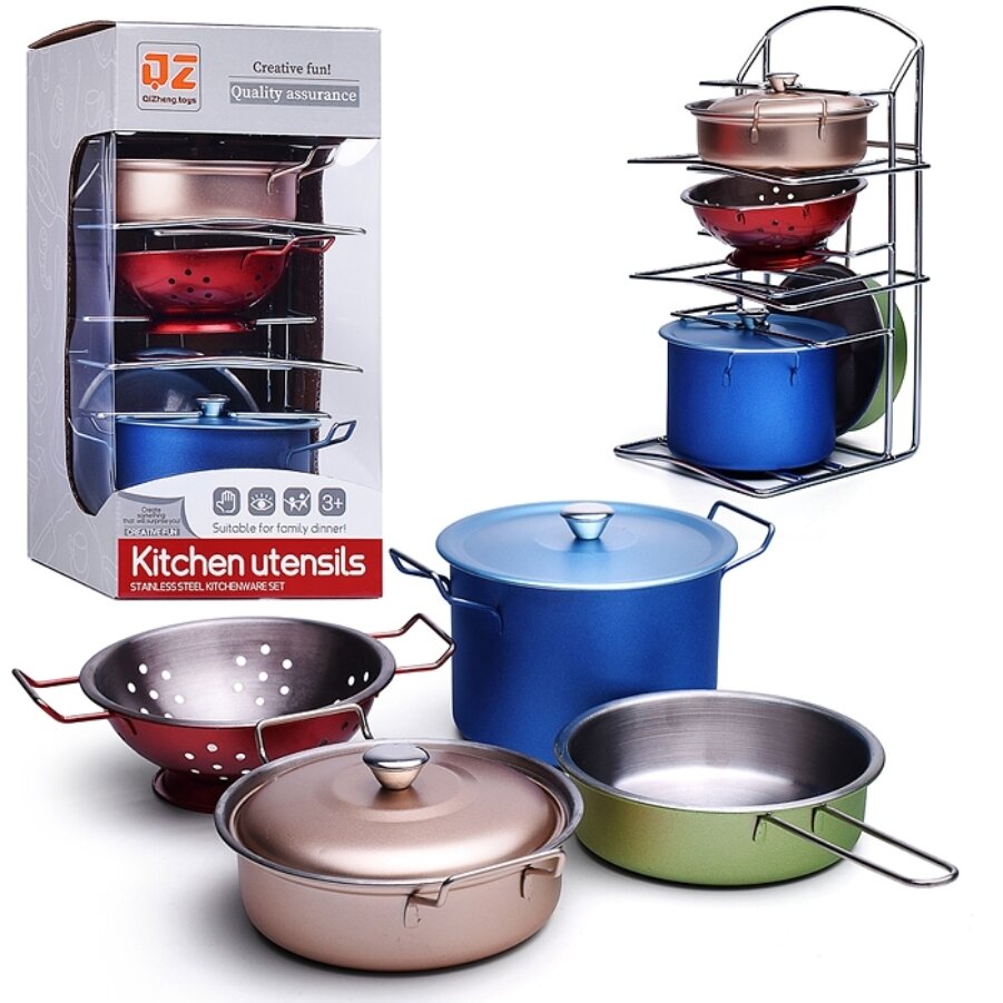 Игровой набор детской посуды Маленькая хозяйка