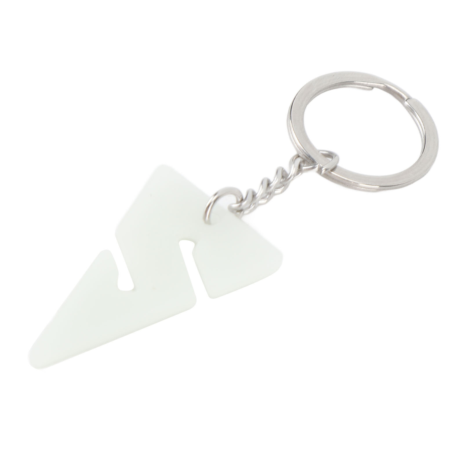 Синий светящийся брелок из смолы, треугольный кулон для ключей, светящийся в темноте брелок для украшения рюкзака дайвера