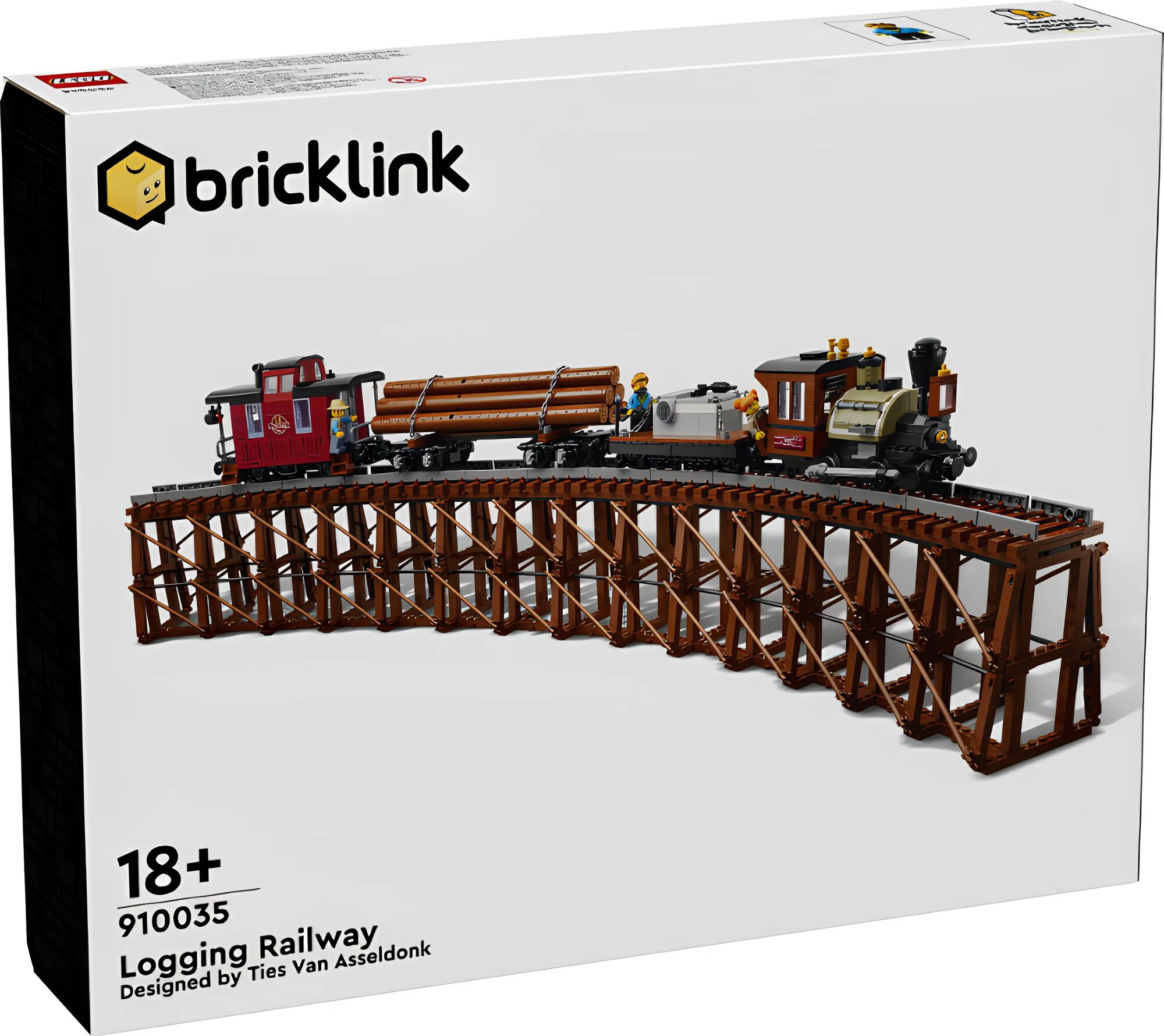 Конструктор Lego Bricklink 910035 Logging Railway