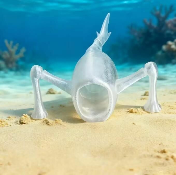 Шарнирные фигурки глубоководных монстров, напечатанные на 3D-принтере