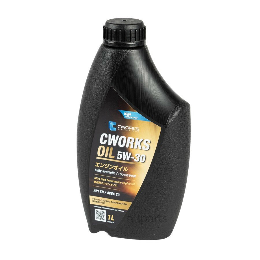 CWORKS A130R2001 Масло моторное 5W30 CWORKS OIL 1л синтетика C3
