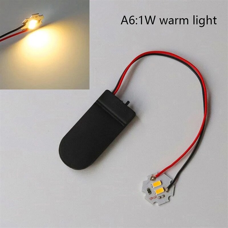 TERAYSUN Миниатюрная светодиодная лампочка для сборки A6 warm lighting