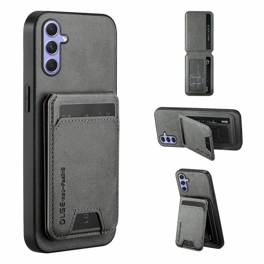 Картхолдер мужской на Samsung Galaxy A54 5G(Самсунг Галакси А54) с MagSafe-Чехол бумажник