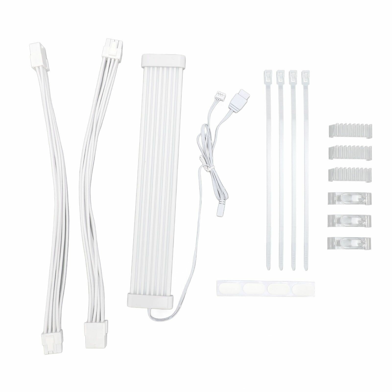 Набор кабелей ARGB, 5V 3-pin, удлинитель 8-pin для GPU